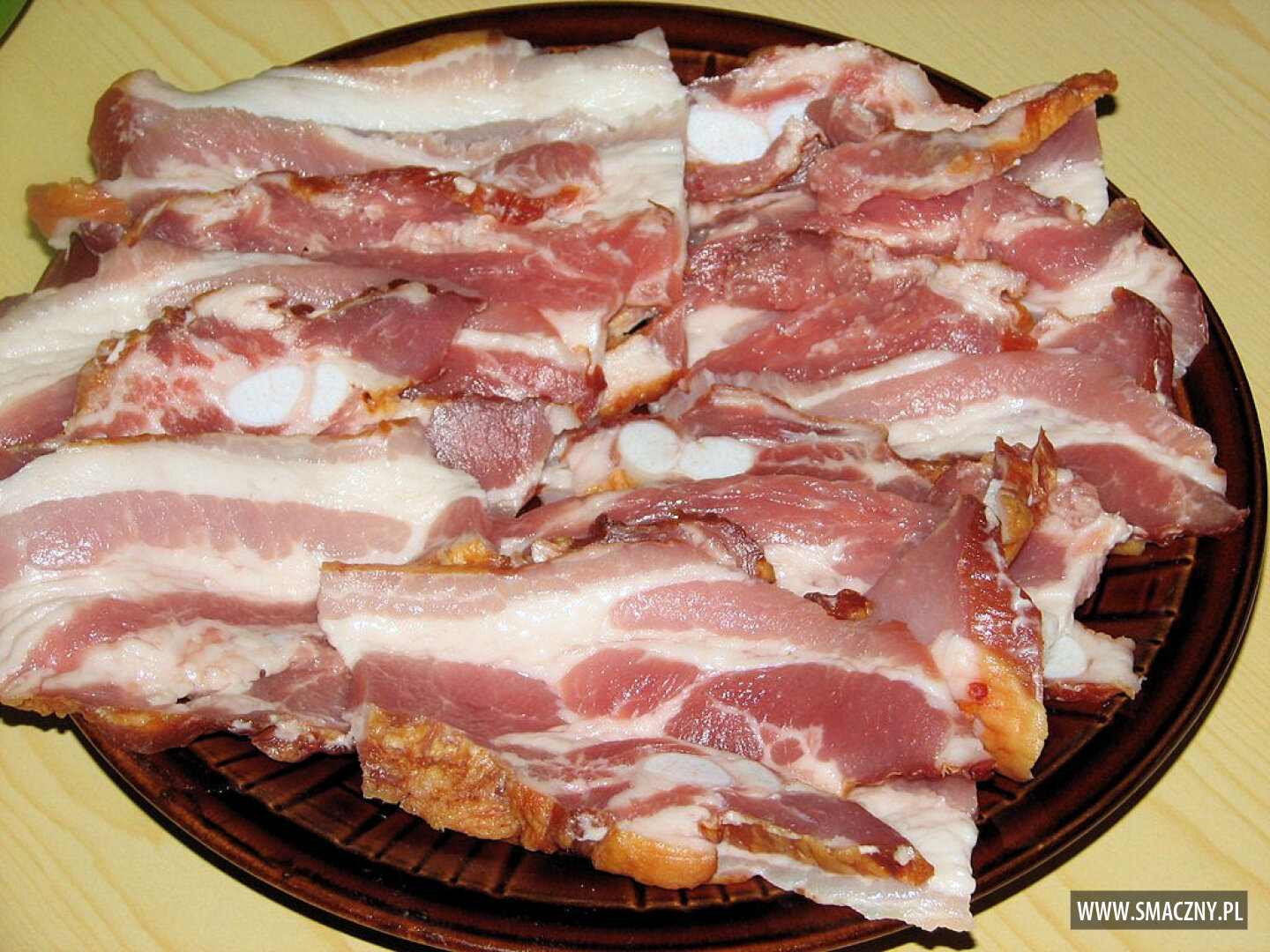 Boczek z grilla - Przepisy kulinarne - Inne