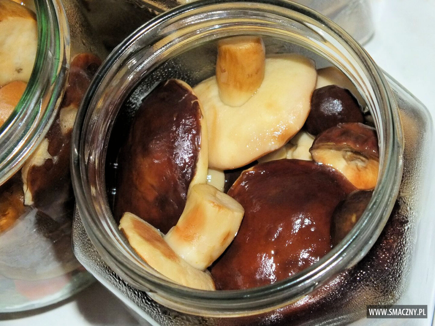 Podgrzybki w zalewie octowej - Przepisy kulinarne - Przetwory