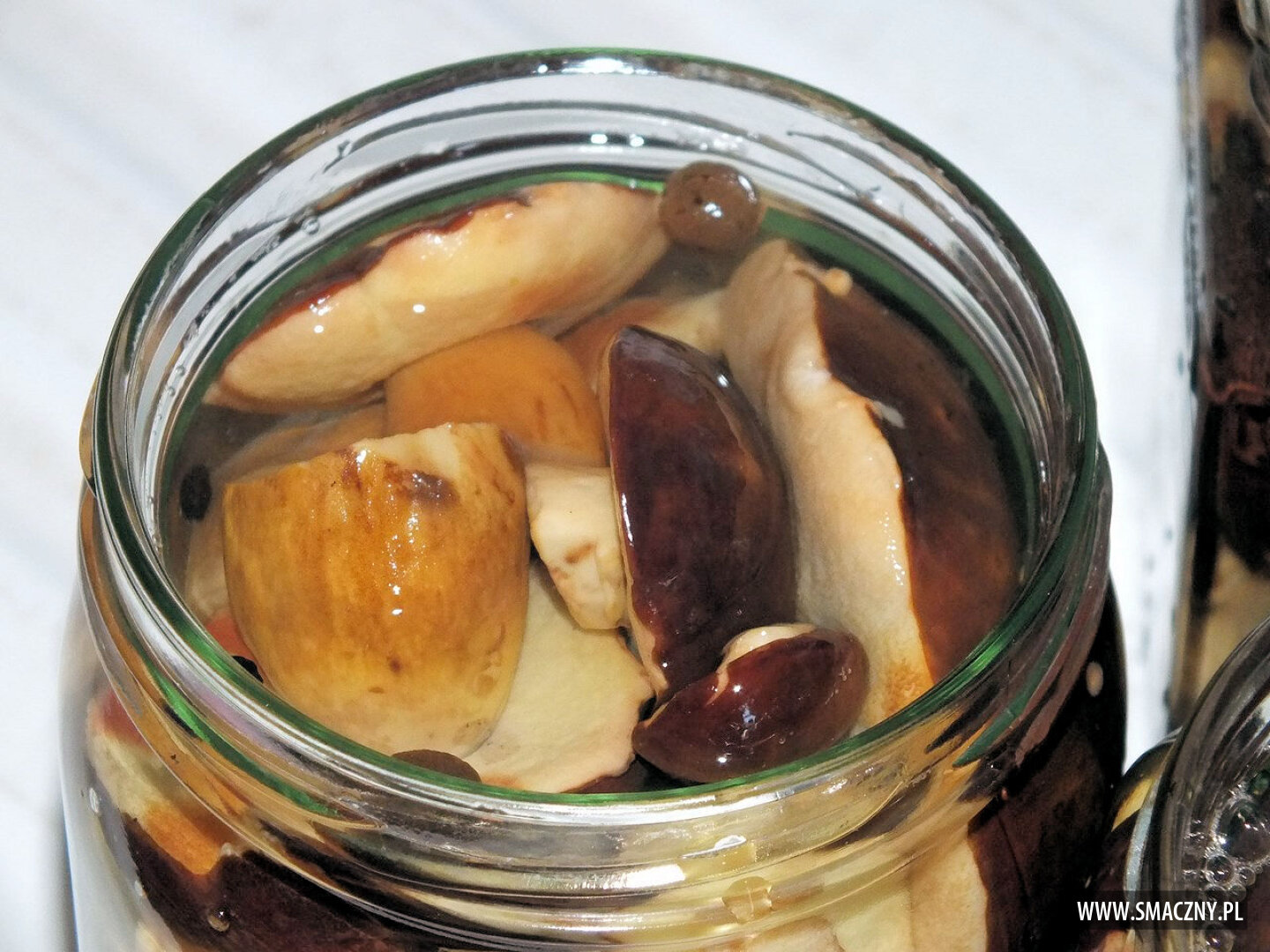 Podgrzybki w zalewie octowej - Przepisy kulinarne - Przetwory