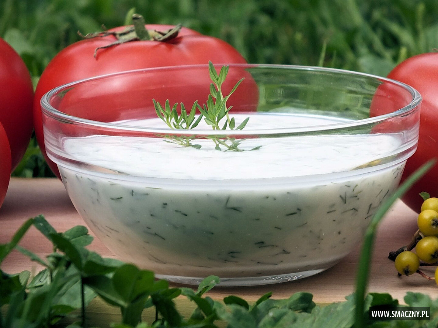 Przepyszny sos czosnkowo-koperkowy - Przepisy kulinarne - Inne rodzaje