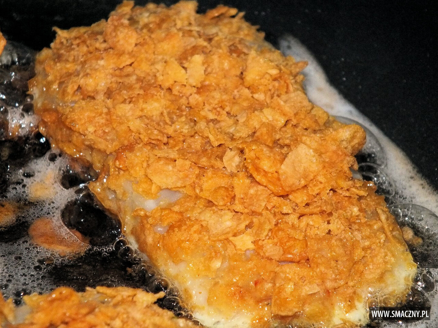 Ryba w chrupiącej panierce z płatków kukurydzianych - Przepisy kuli