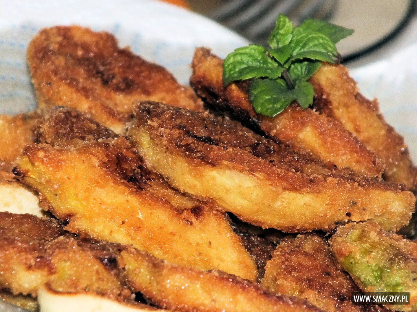 Smażone patisony - Przepisy kulinarne - Dania główne