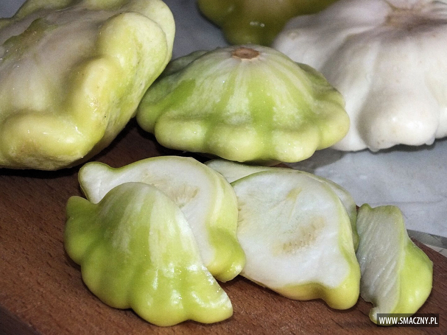 Smażone patisony - Przepisy kulinarne - Dania główne