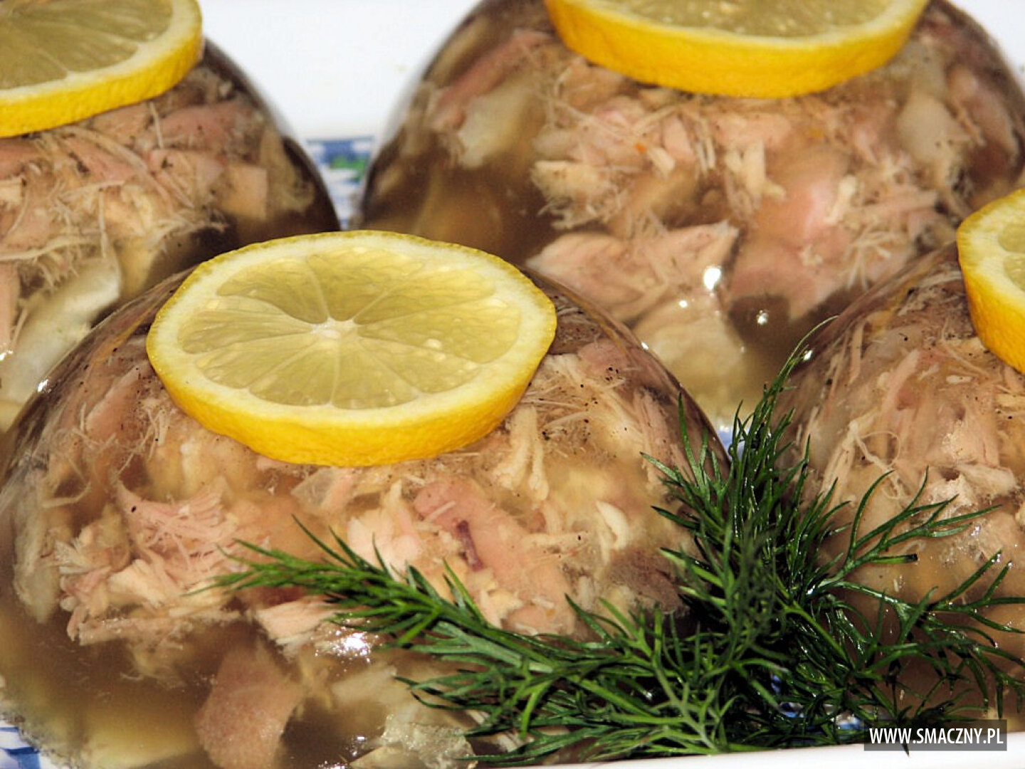 Galareta wieprzowo-drobiowa - Przepisy kulinarne - Przystawki