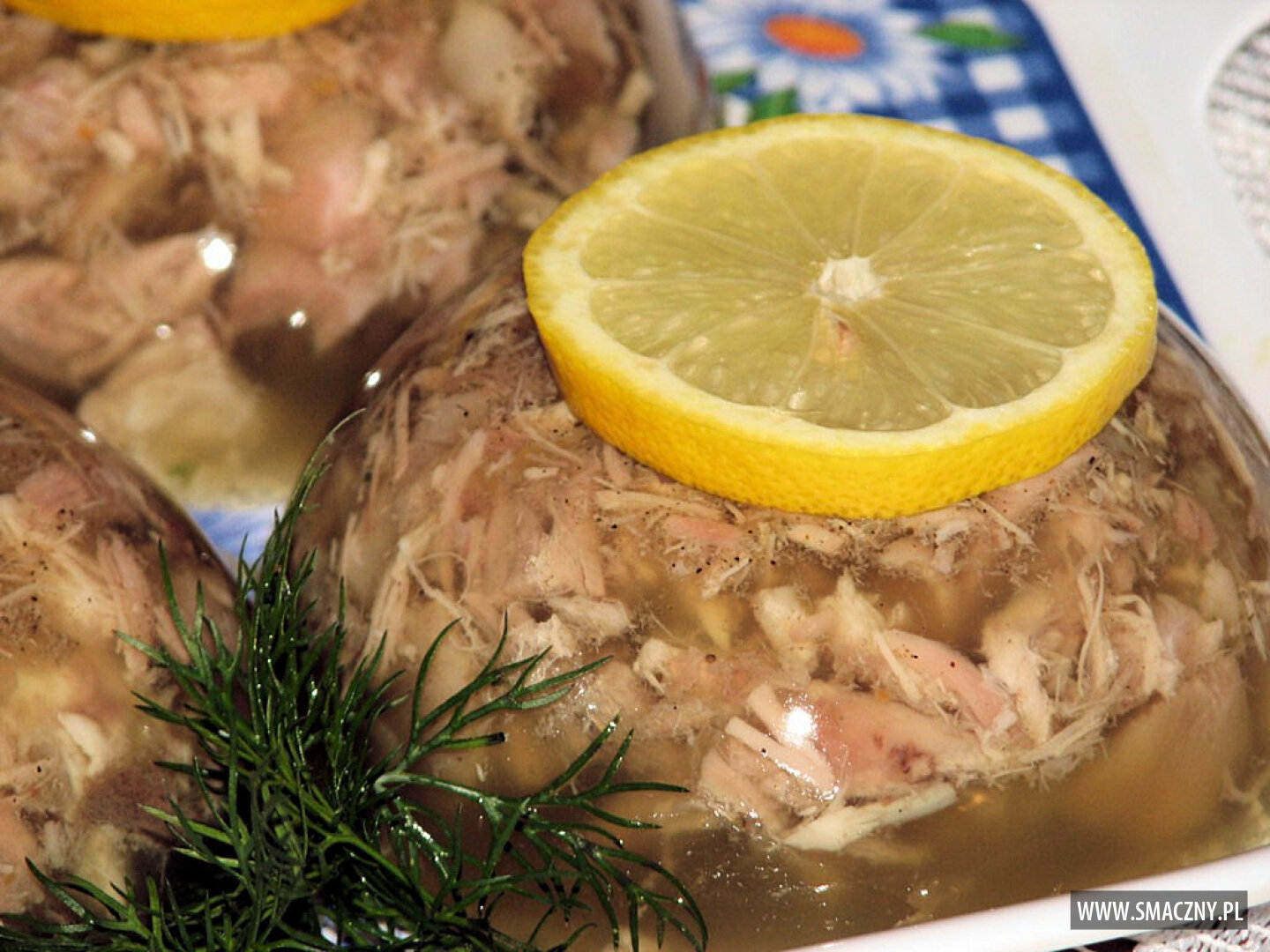 Galareta wieprzowo-drobiowa - Przepisy kulinarne - Przystawki