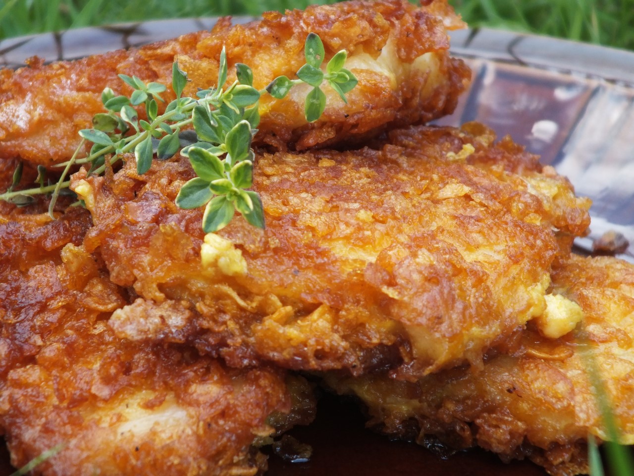 Ryba w chrupiącej panierce z płatków kukurydzianych - Przepisy kuli